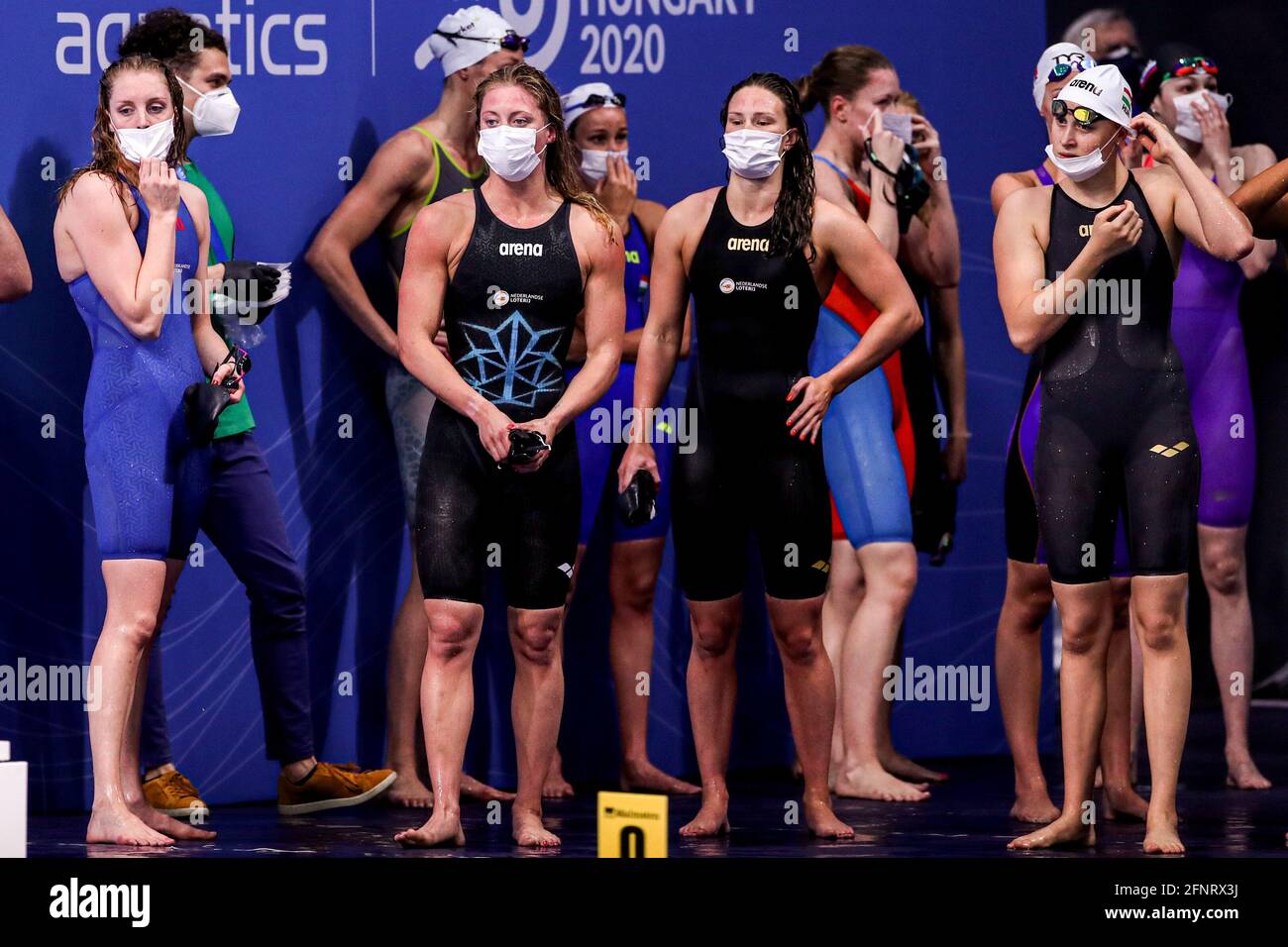 BUDAPEST, HUNGARY - MAY 17: Marrit Steenbergen of the Netherlands, Kira ...