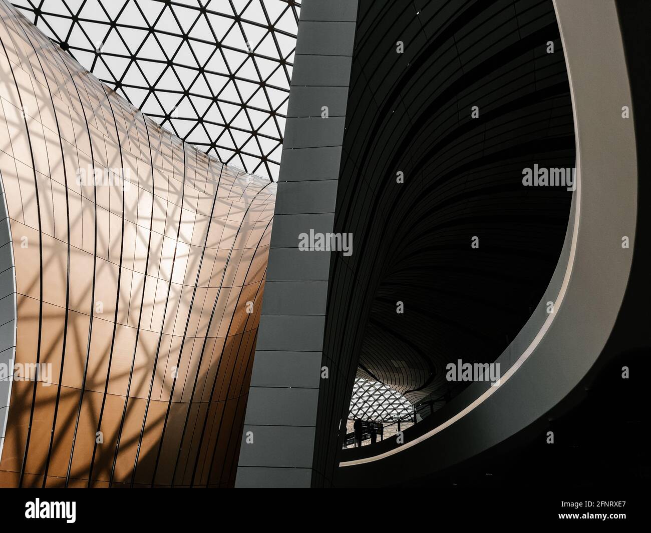 Modern architectural structure with contemporary design Stock Photo - Alamy