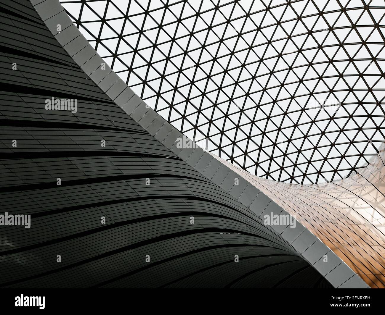 Modern architectural structure with contemporary design Stock Photo - Alamy