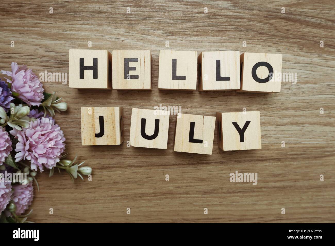 Hello july hi-res stock photography and images - Alamy