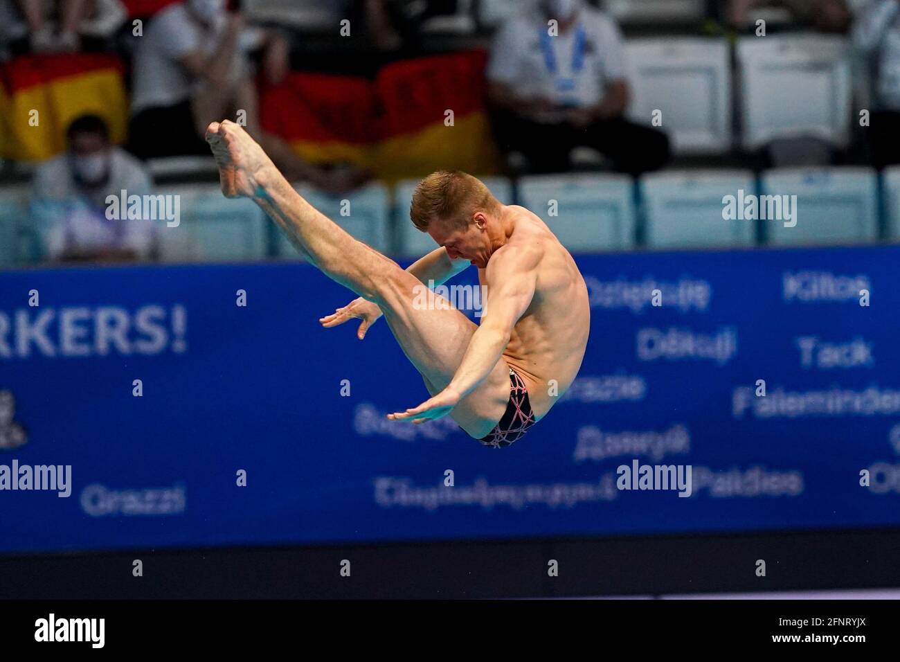 BUDAPEST, HUNGARY - MAY 16: Timo Barthel of Germany competing at the ...