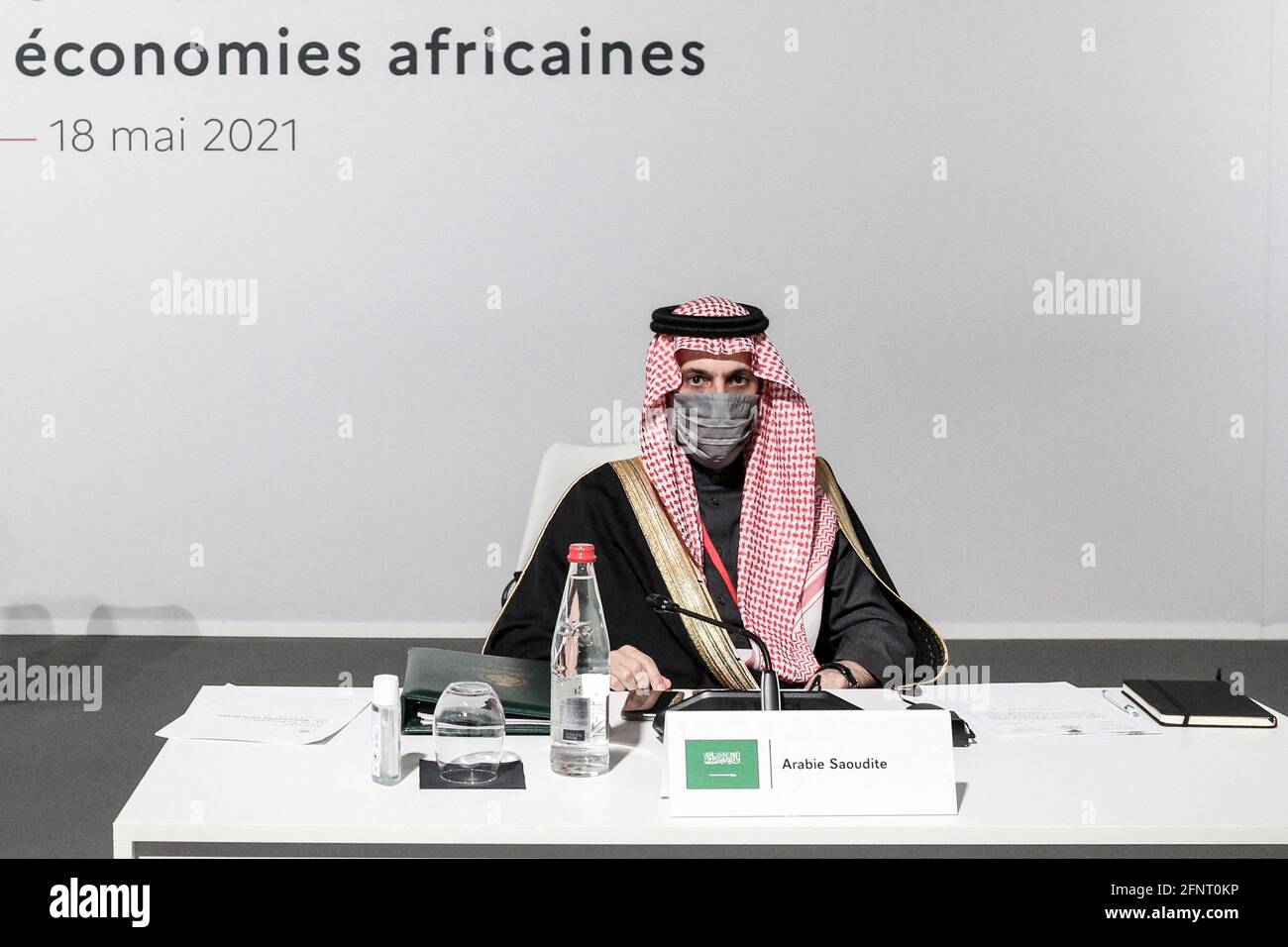 Saudi Foreign Minister Prince Faisal Bin Farhan Al Saud attends the ...