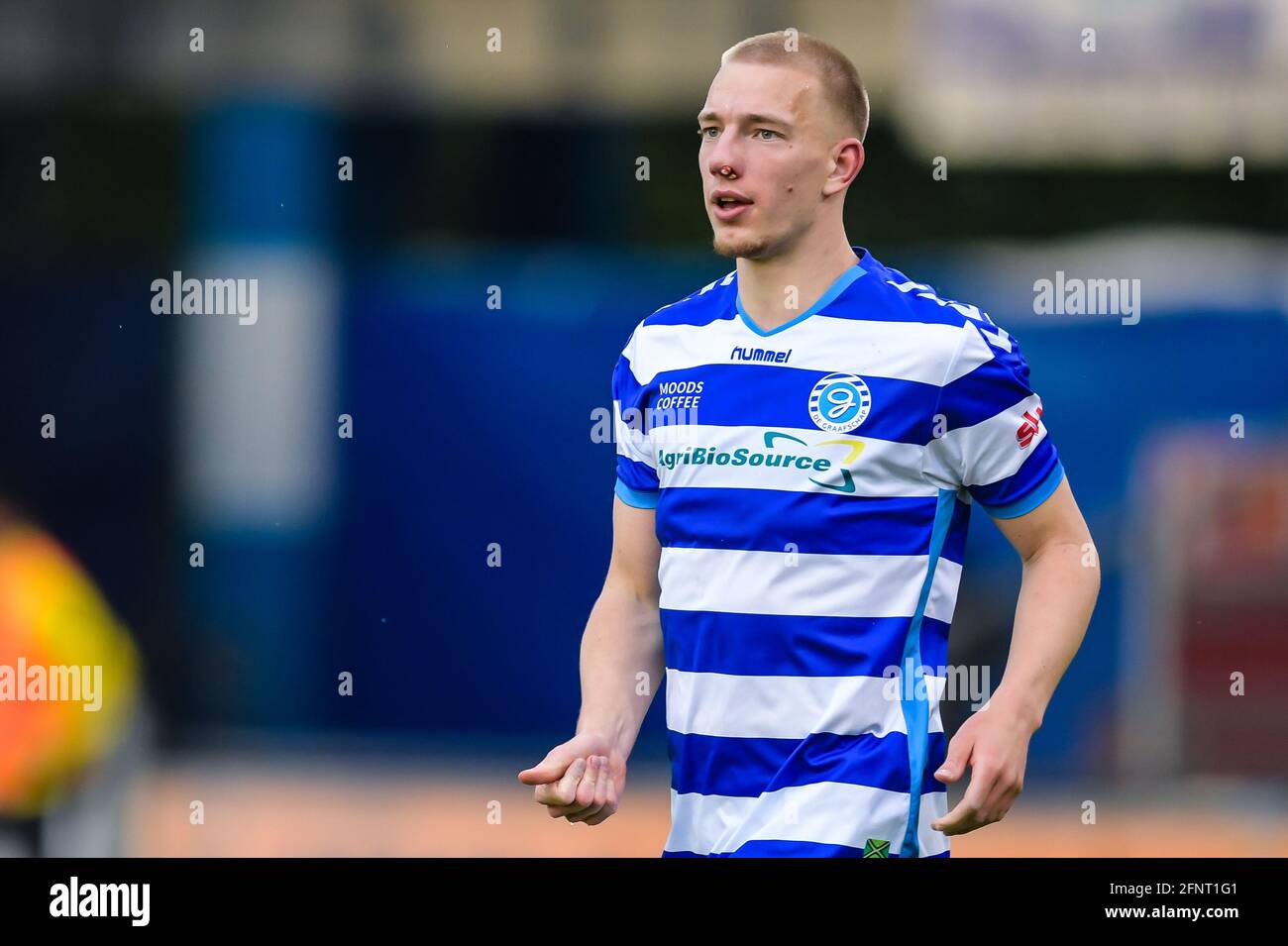 ZWOLLE, NETHERLANDS - MAY 15: Jasper van Heertum of De Graafschap ...
