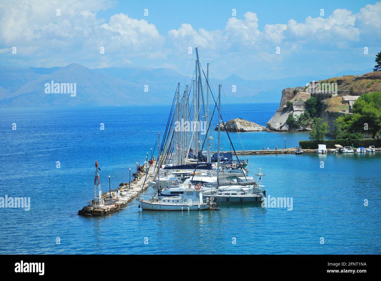 Corfu port hi-res stock photography and images - Alamy