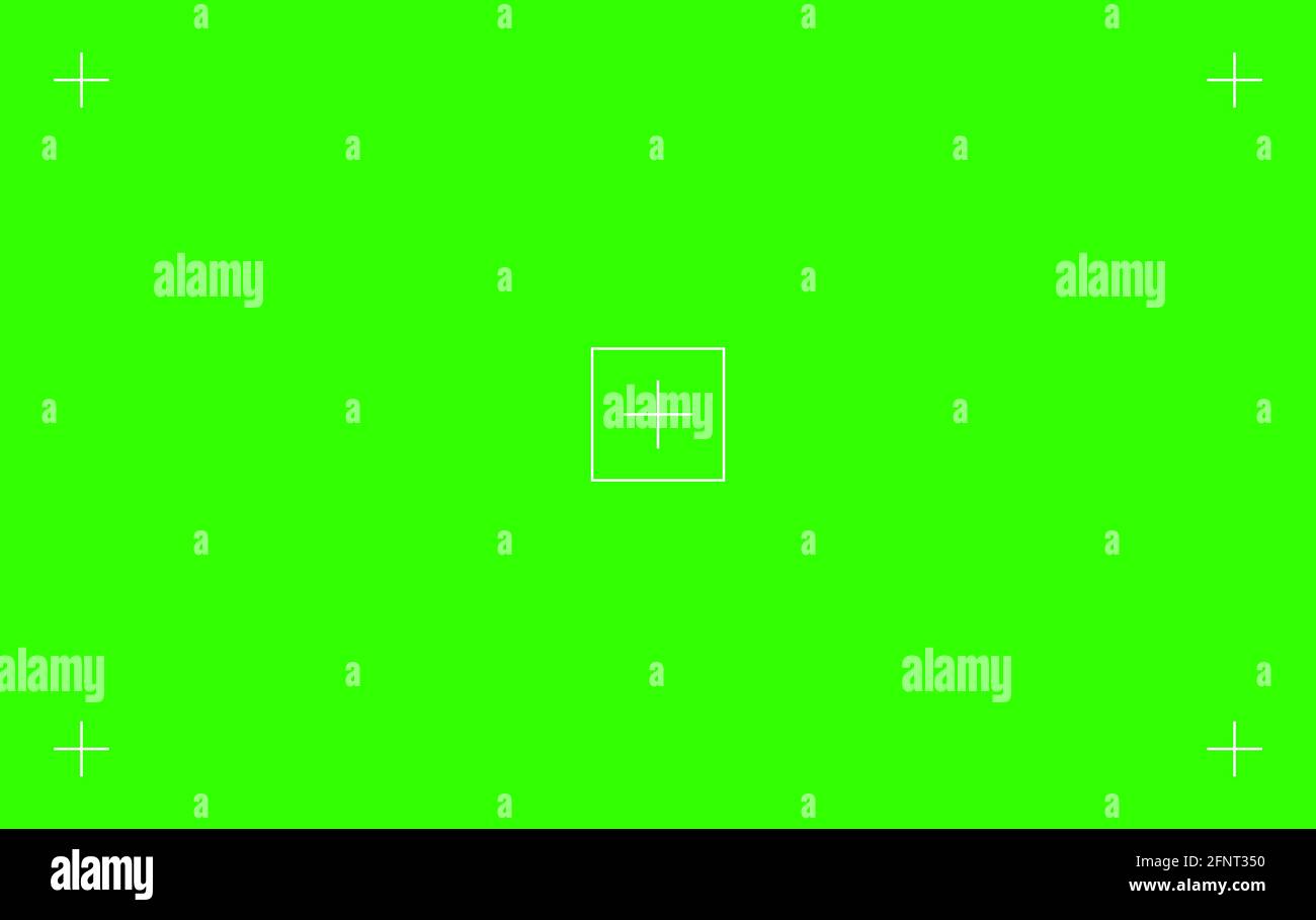 Green colored chroma key background screen flat style design vector ...