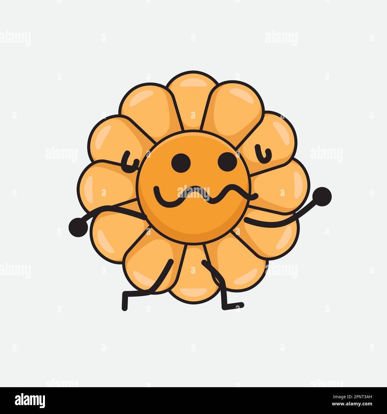 Laughing flower Stock Vector Images - Alamy