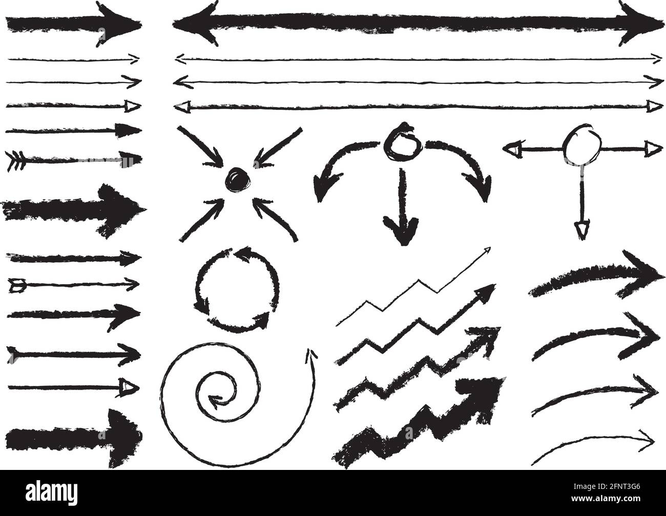 Pencil sizes Stock Vector Images - Alamy