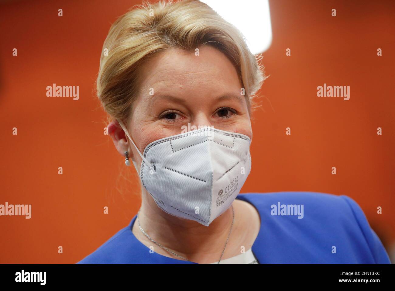 Berlin, Germany. 19th May, 2021. Franziska Giffey (SPD), Federal ...