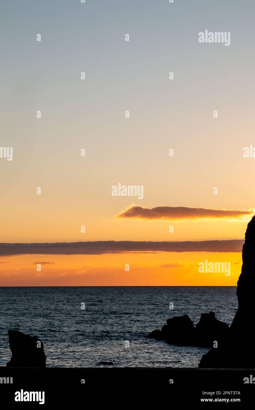 Setting sun devon hi-res stock photography and images - Alamy
