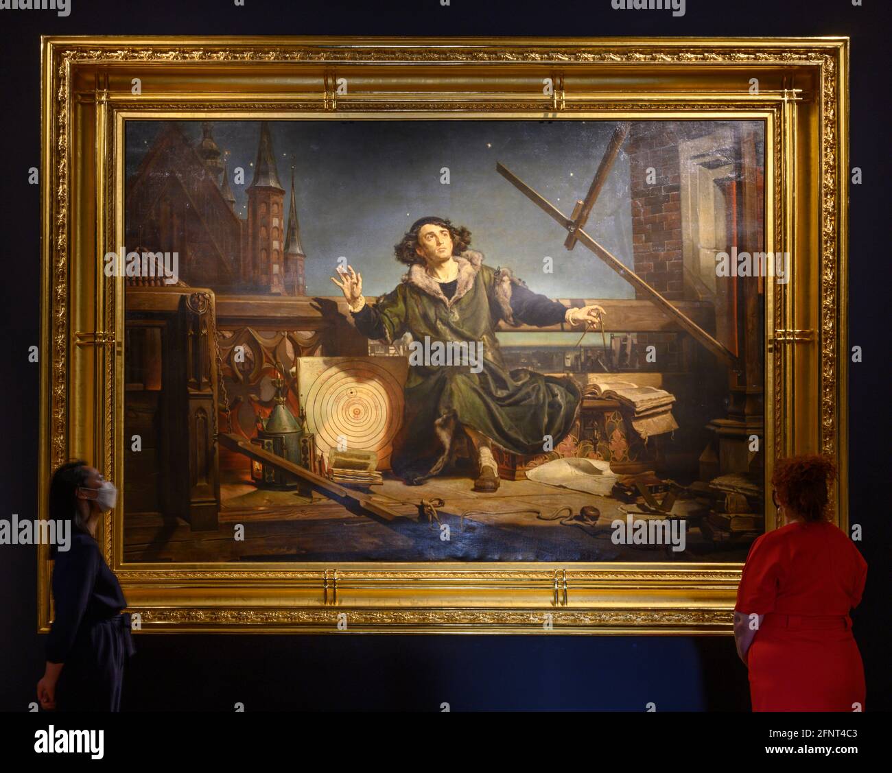 National Gallery, London, UK. 18 May 2021. An iconic painting of ...