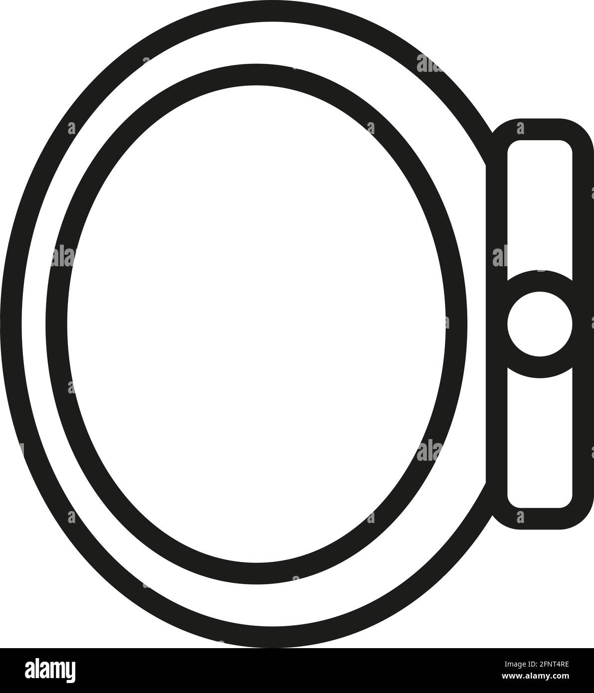 Health tracker icon. Outline Health tracker vector icon for web design ...