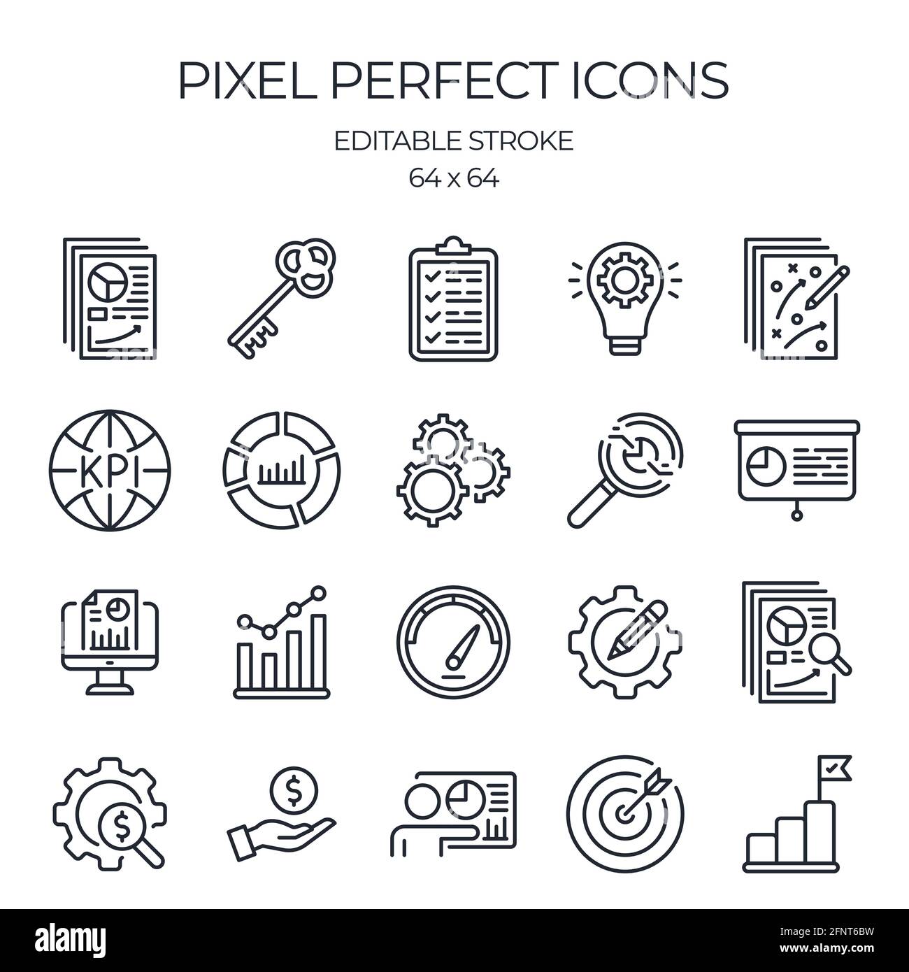 Key performance indicators vector vectors hi-res stock photography and ...