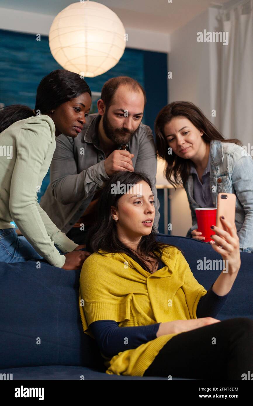 Collegue call hi-res stock photography and images - Alamy