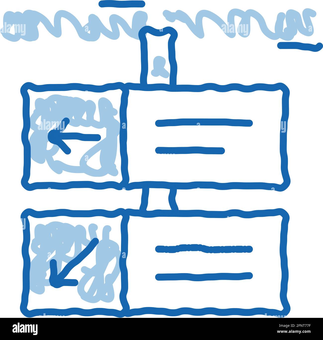 railway gate direction doodle icon hand drawn illustration Stock Vector ...