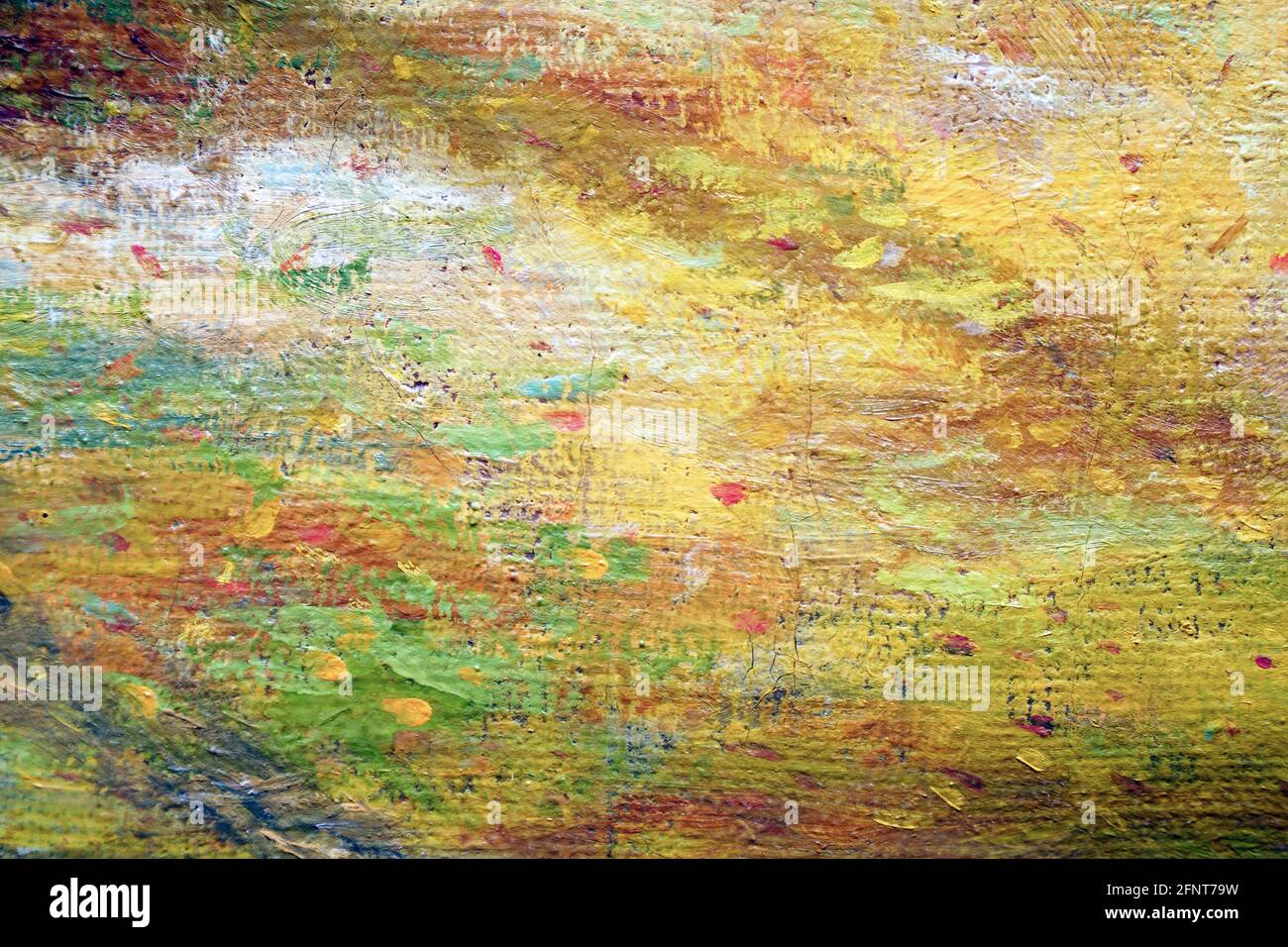Abstract paint texture on canvas for design and background. Oil paint ...