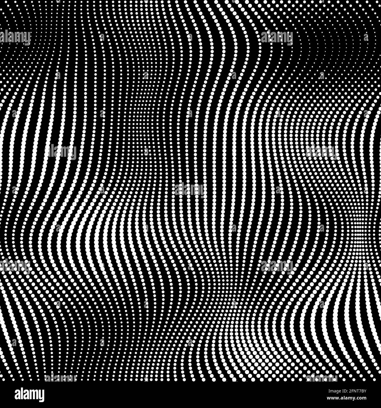 Seamless wavy array of dots pattern for print or digital use Stock ...