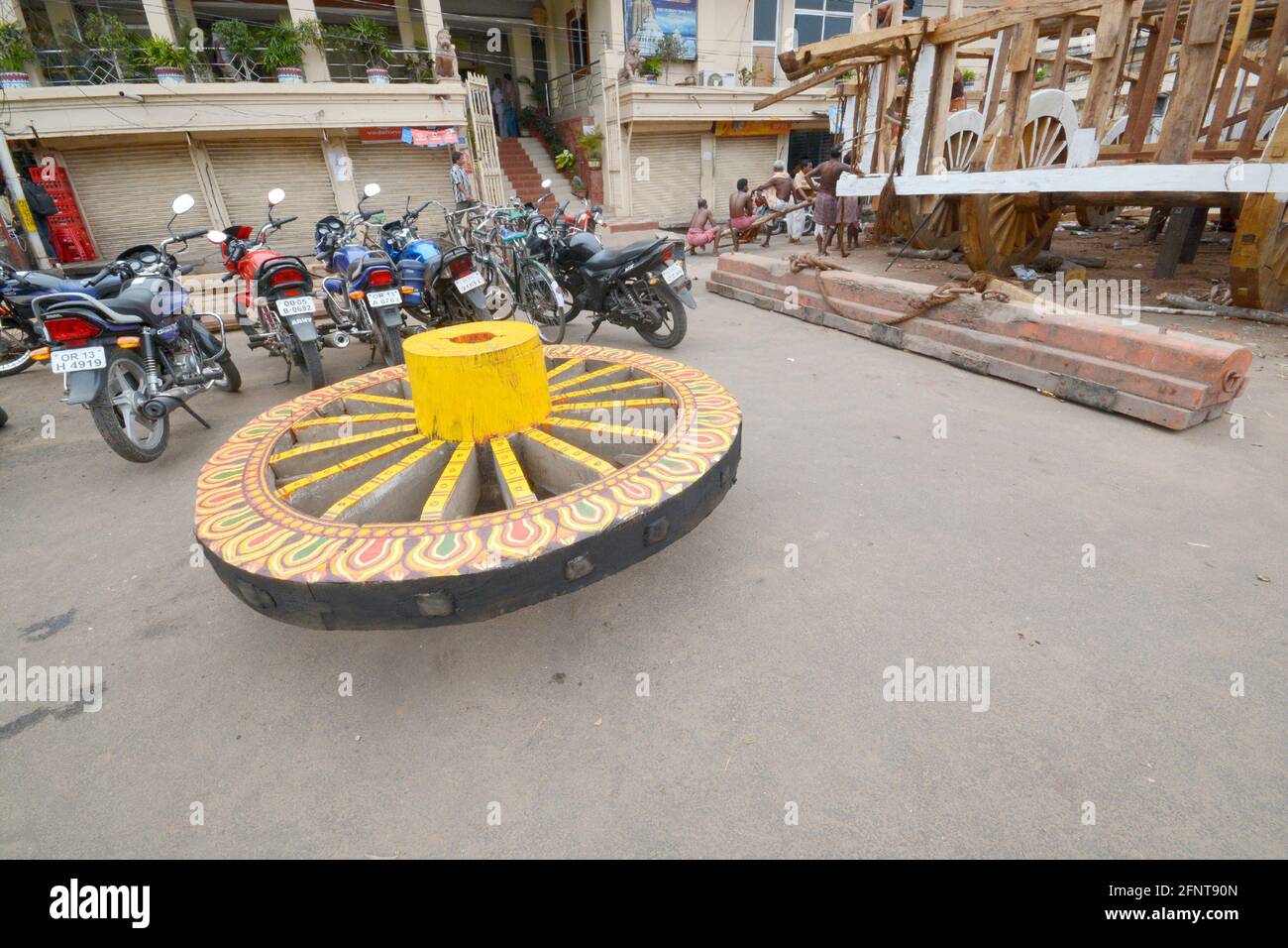 Rath yatra wheel jagannath puri hi-res stock photography and images - Alamy