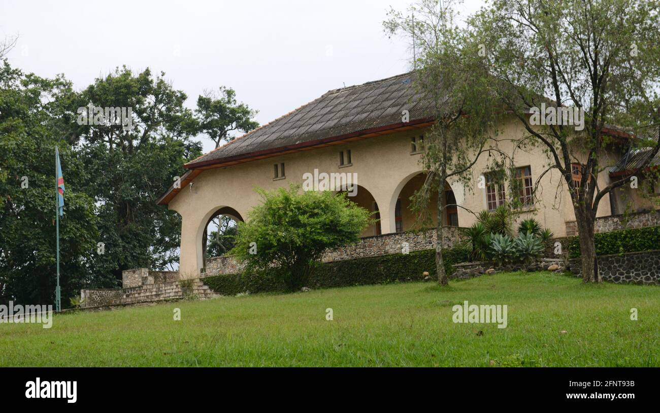 Virunga national park headquarters in Rumangabo, D.R.C Stock Photo - Alamy