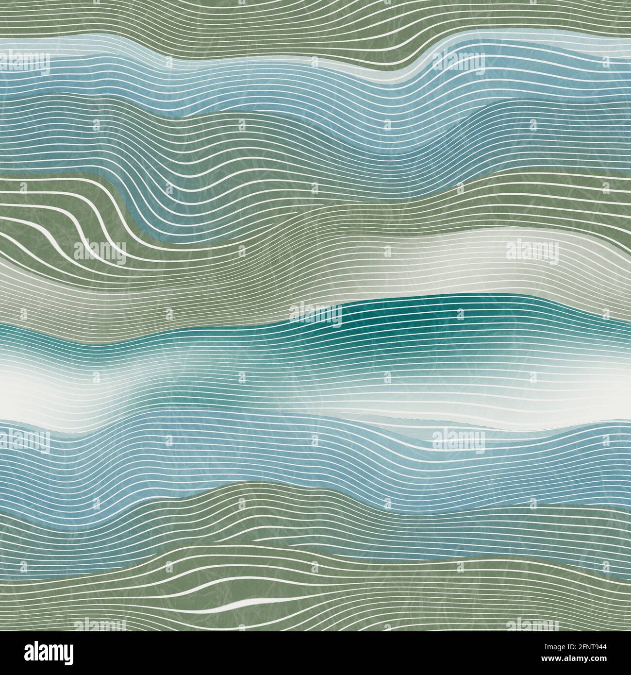 Seamless natural landscape hill pattern for print Stock Photo - Alamy