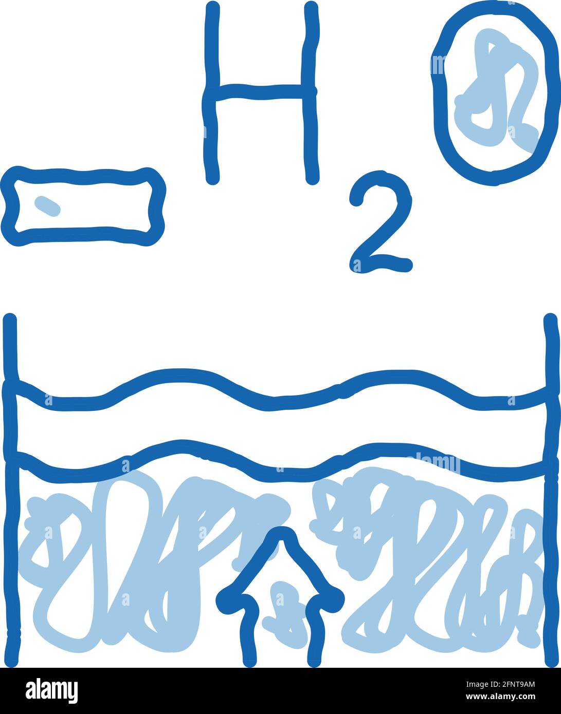 juice concentrate doodle icon hand drawn illustration Stock Vector ...