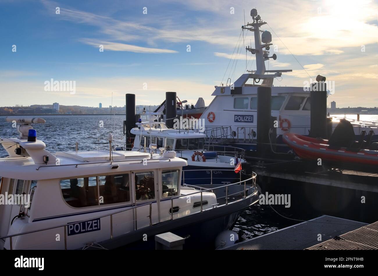 German police ship hoben hi-res stock photography and images - Alamy