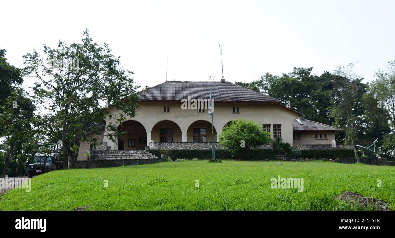 Virunga national park headquarters in Rumangabo, D.R.C Stock Photo - Alamy