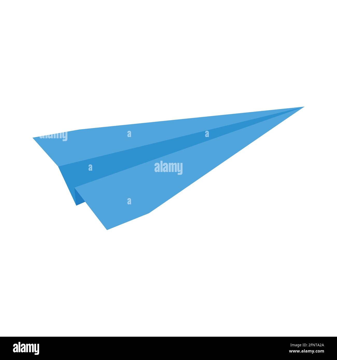 Paper Airplane Side View