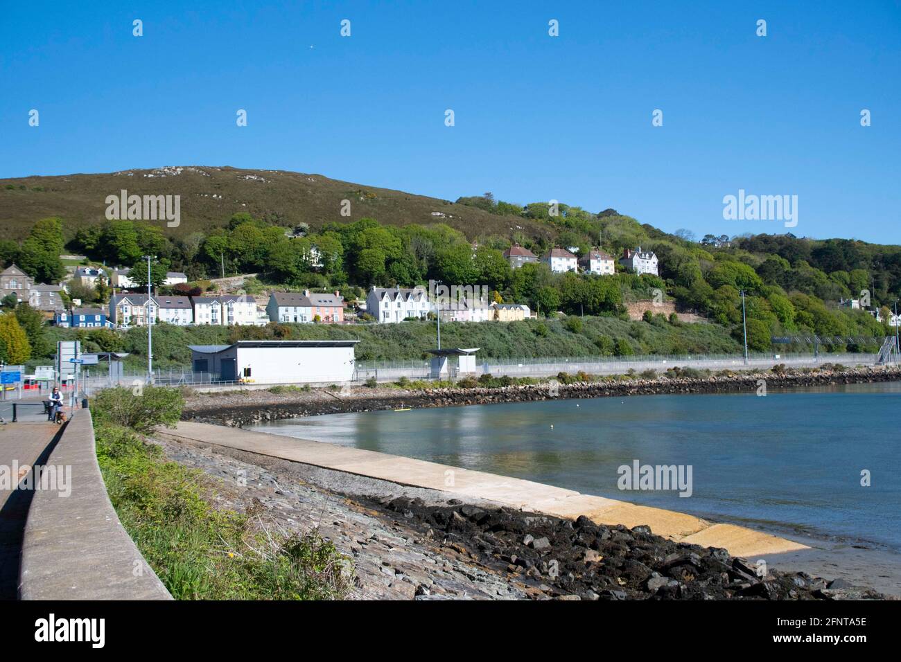 Fishguard bay tourist destination Pembrokeshire Stock Photo - Alamy