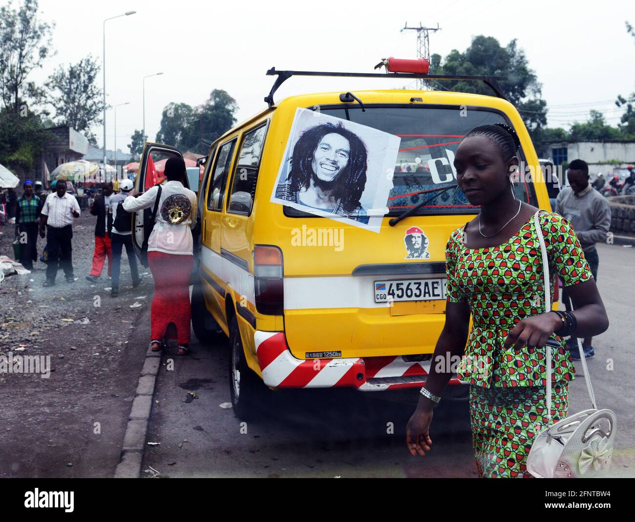 A Congolese Bush Taxi in North Kivu province, D.R.C Stock Photo - Alamy