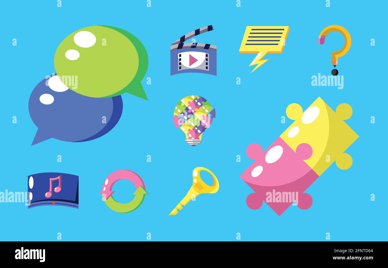 creativity idea set Stock Vector Image & Art - Alamy