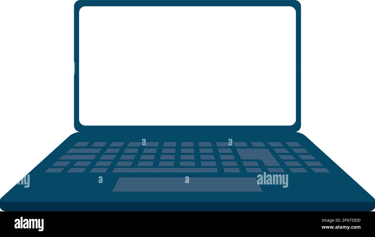 laptop portable computer device icon Stock Vector Image & Art - Alamy
