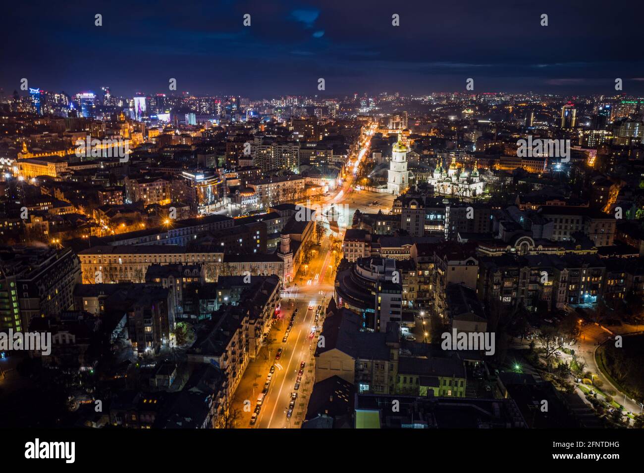 Kyiv at night hi-res stock photography and images - Alamy