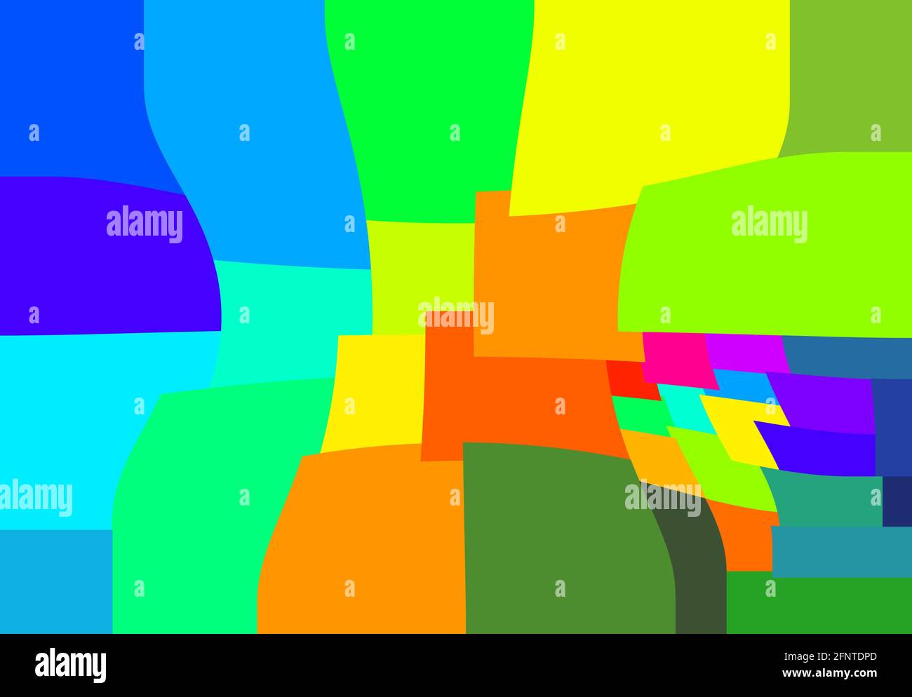 Colour squares paint hi-res stock photography and images - Alamy