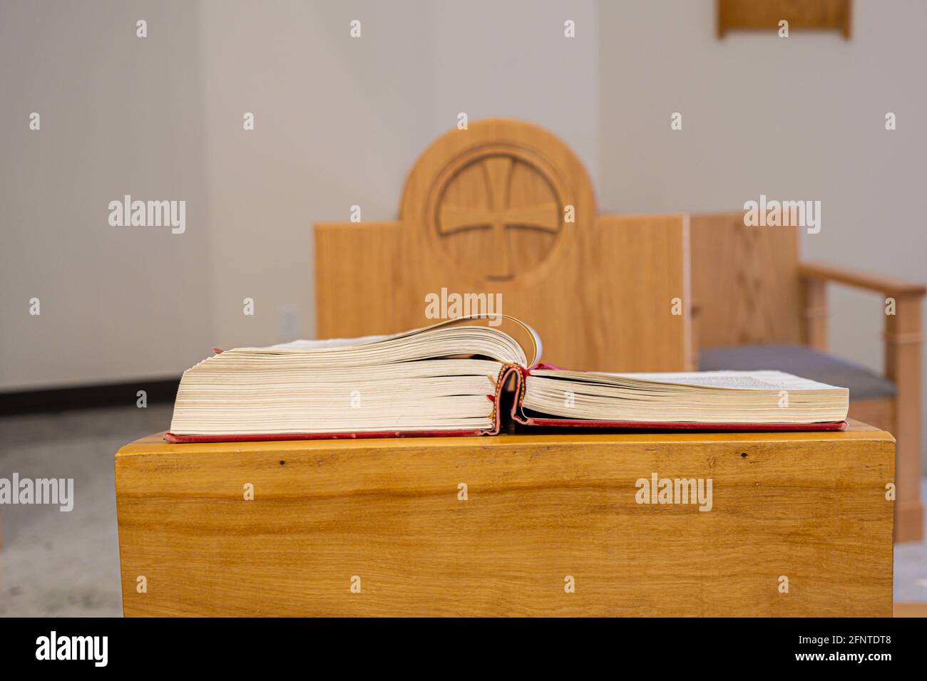 Sermon chair hi-res stock photography and images - Alamy