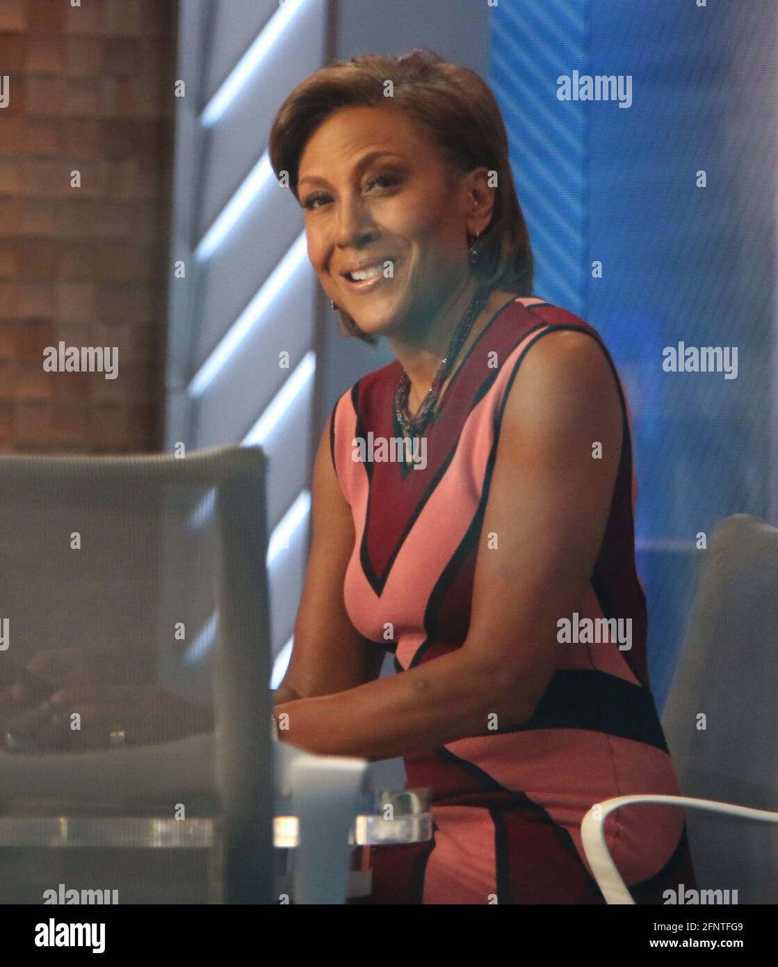 New York, NY, USA. 18th May, 2021. Robin Roberts on the set of Good ...