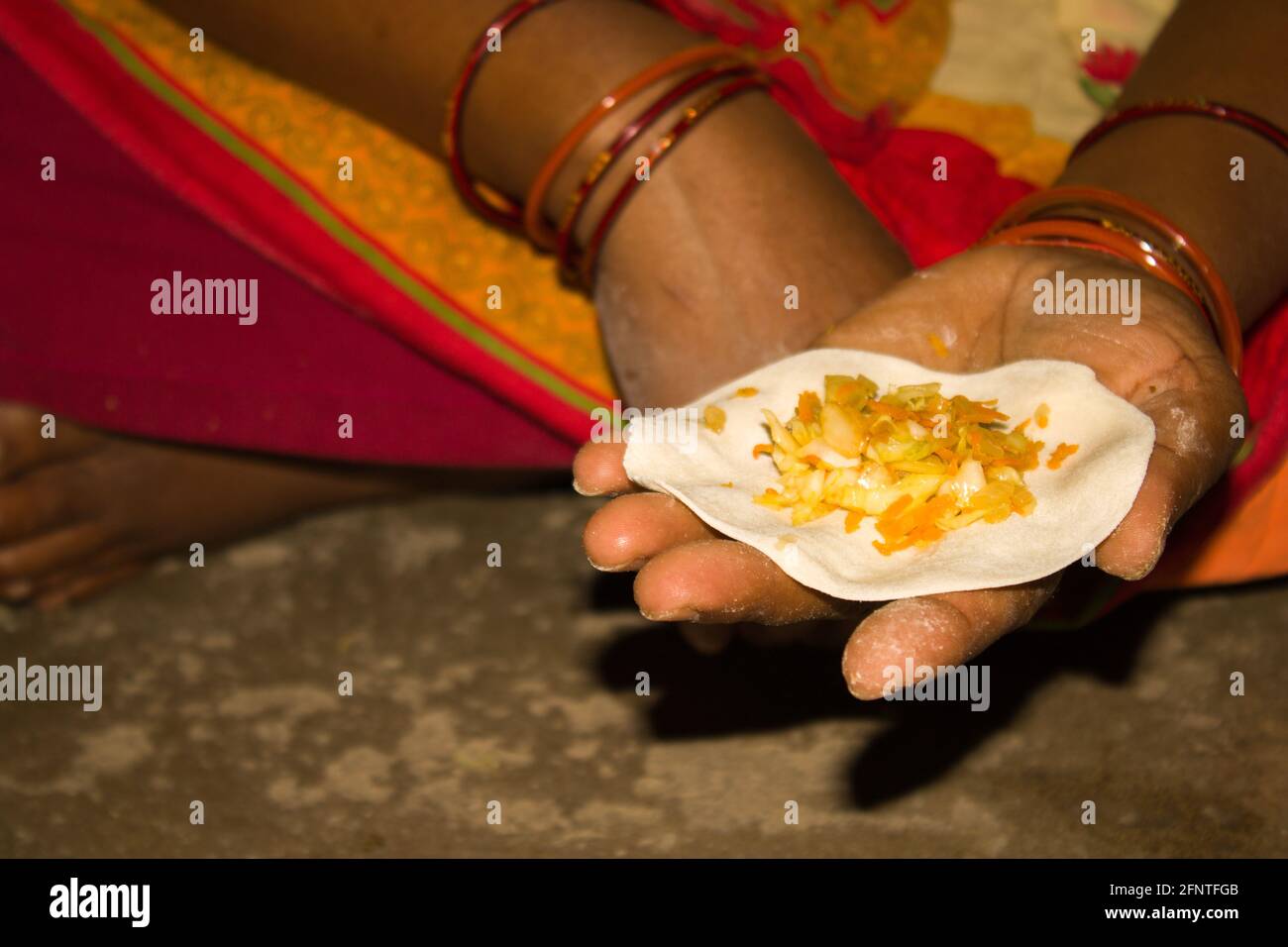 Indian woman hands hi-res stock photography and images - Alamy