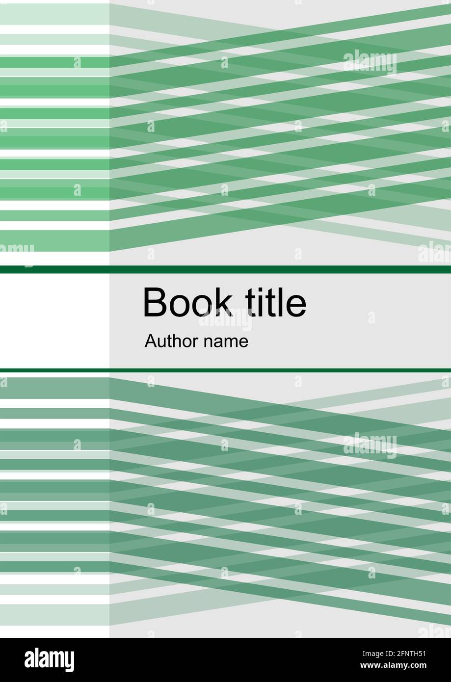 Abstract template design for book, leaflet, flyer, report with green ...