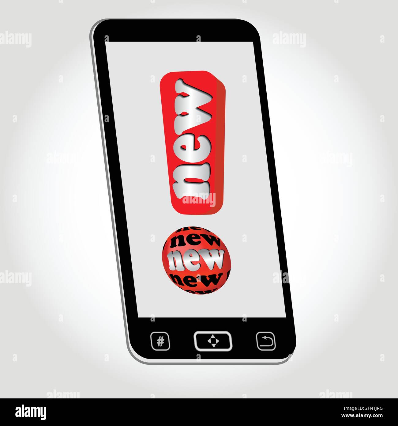 New modern gray wireless Stock Vector Images - Alamy