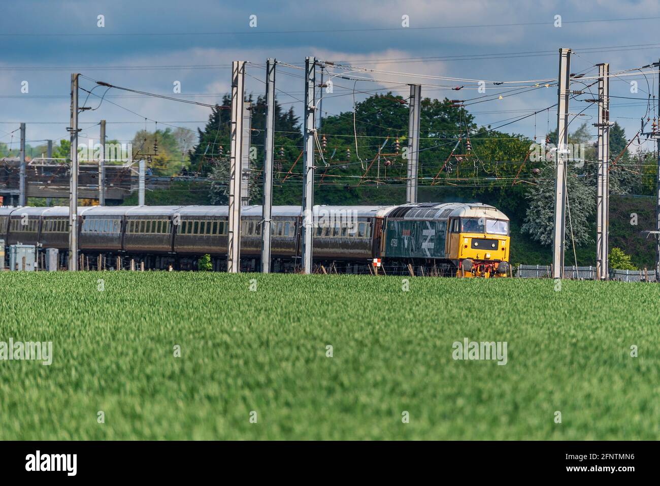 Heritage Diesel Class 47 ‘Galloway Princess’ pictured with the ...