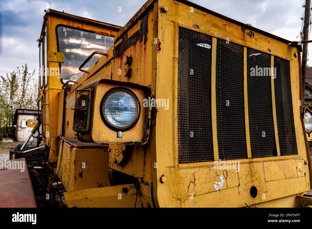 Motor grader hi-res stock photography and images - Alamy
