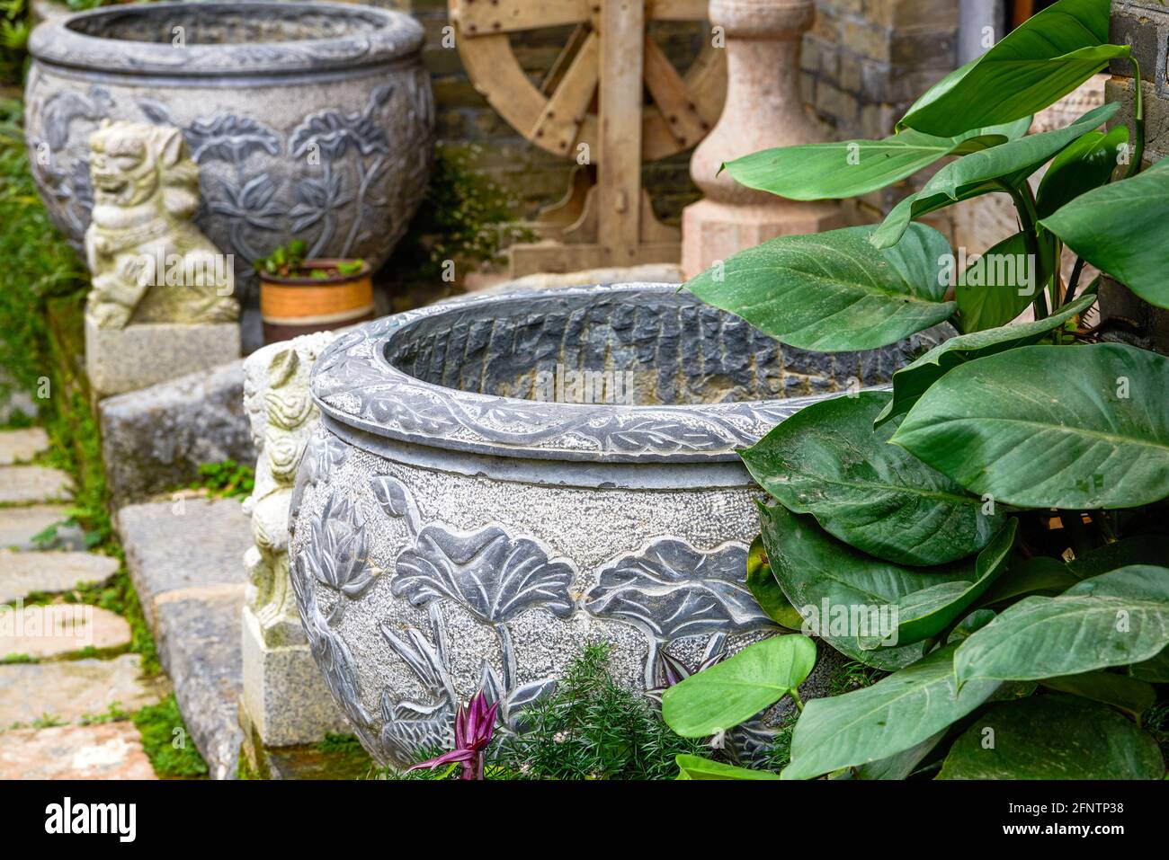 China clay tanks hi-res stock photography and images - Alamy