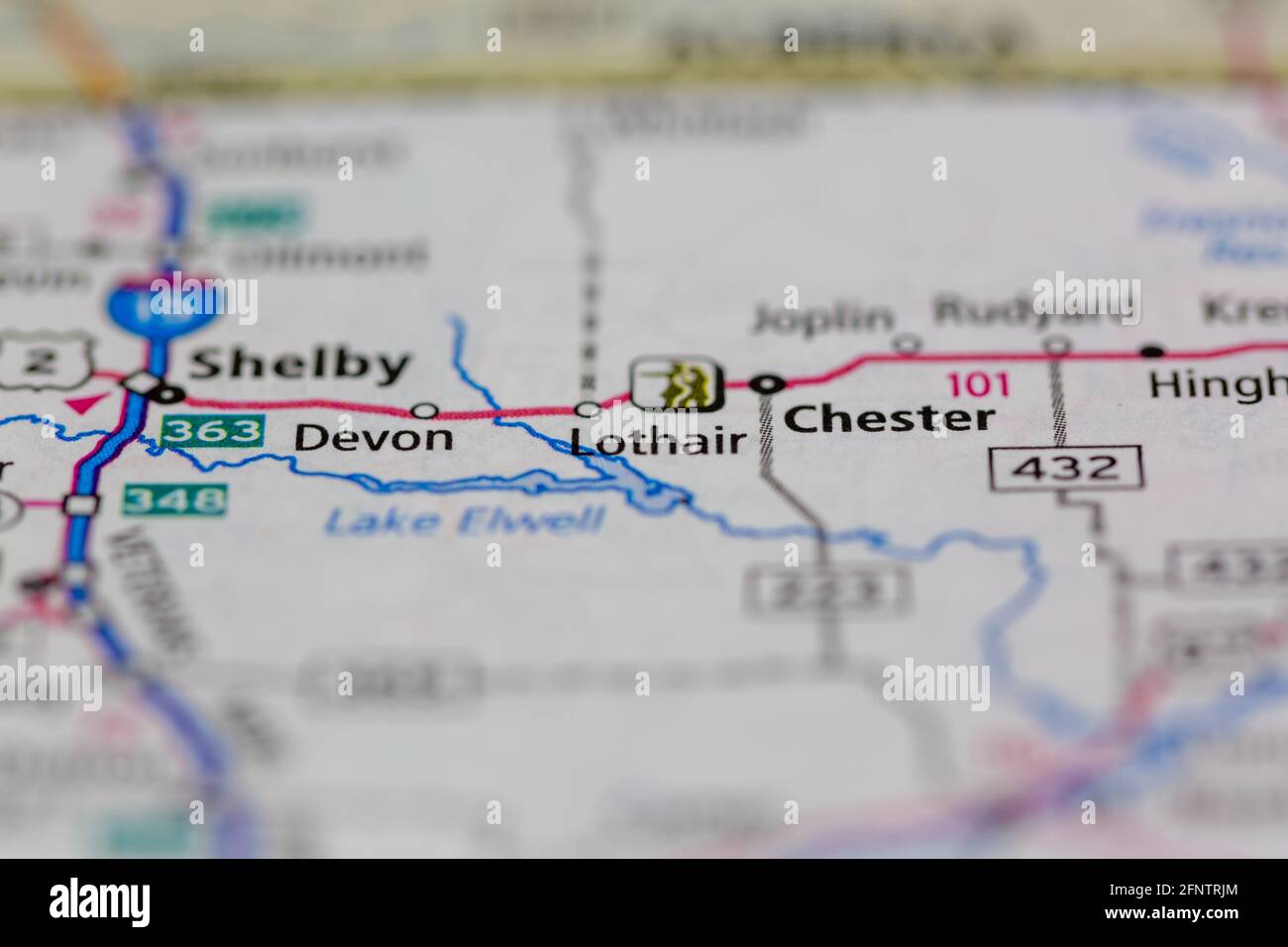 Lothair map hi-res stock photography and images - Alamy