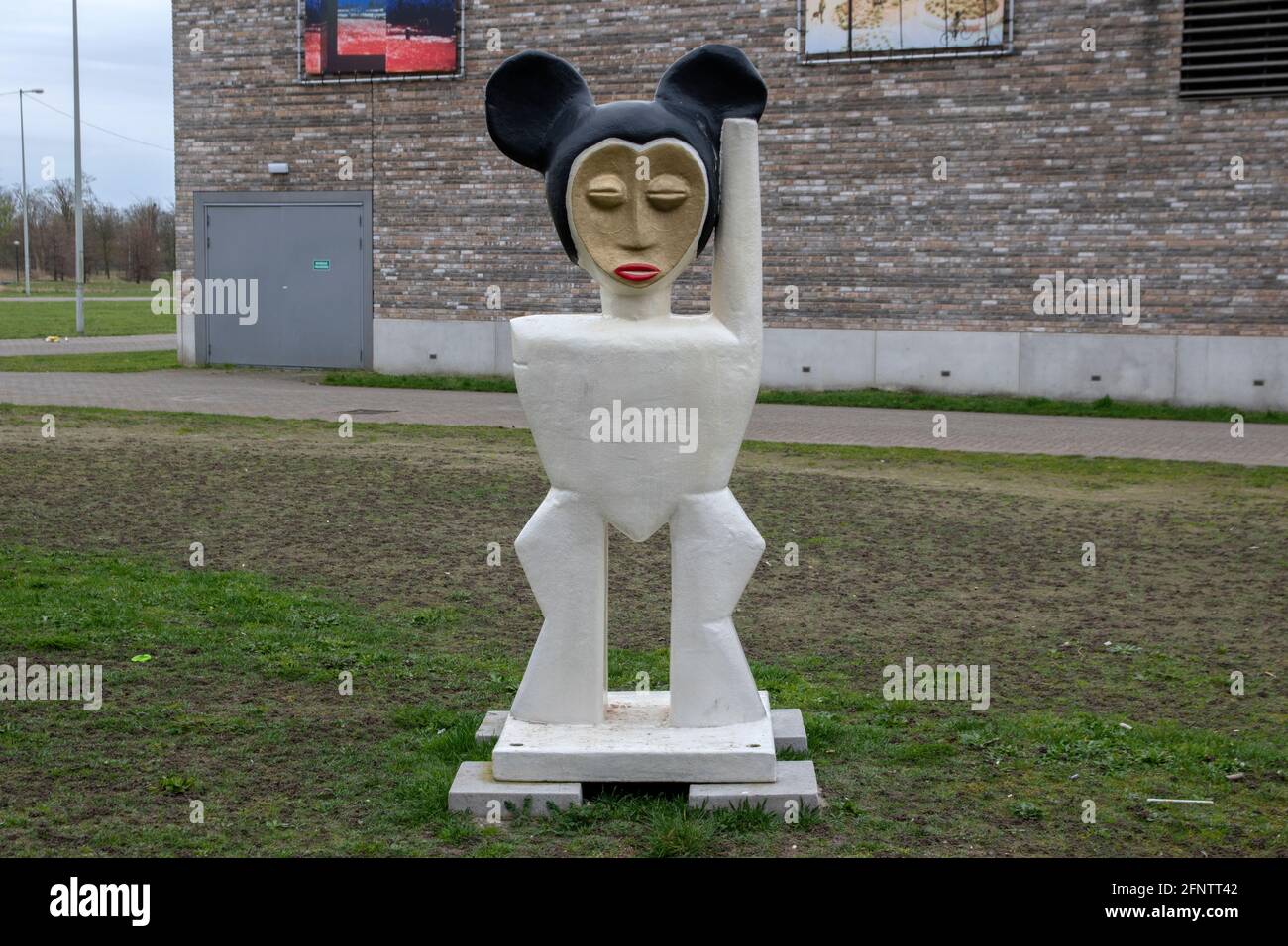 Statue Kuboko Kumozi At Amsterdam The Netherlands 20-3-2020 Stock Photo ...