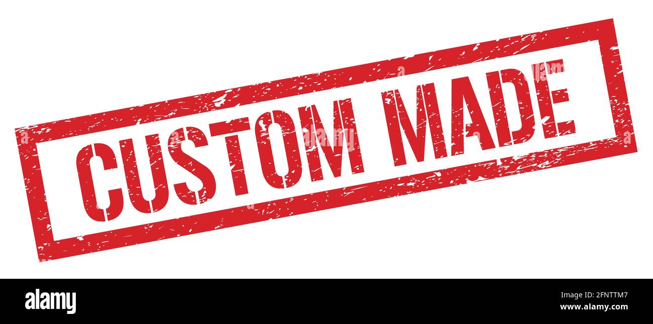 Custom made word hi-res stock photography and images - Alamy