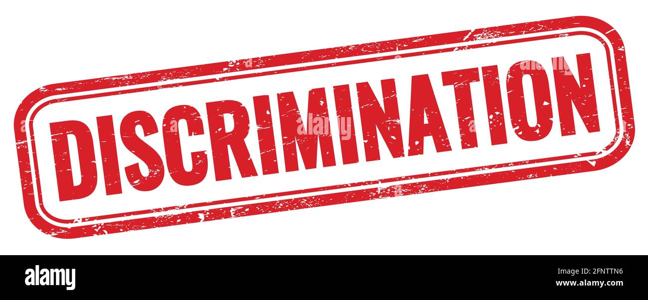 Discrimination stamp hi-res stock photography and images - Alamy