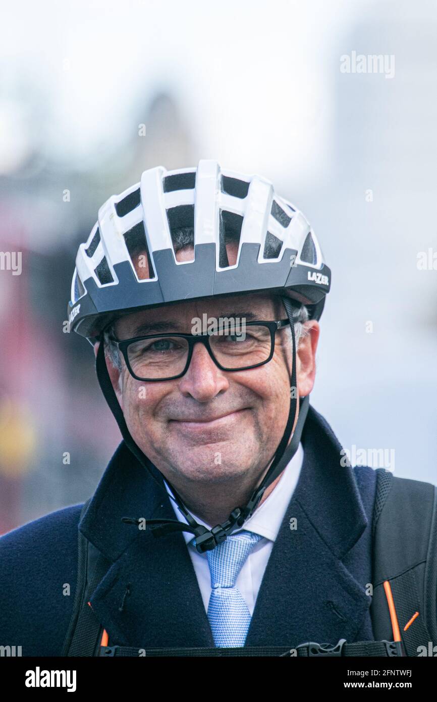 WESTMINSTER LONDON 19 May 2021. Bernard Jenkin, Conservative MP for ...