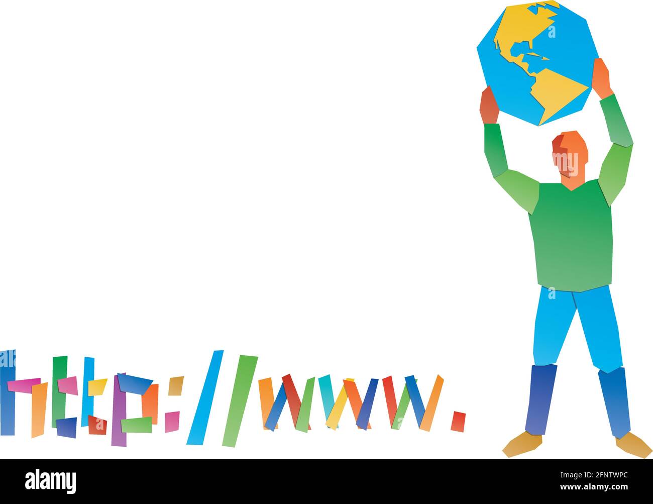 Vector illustration, www internet protocol Stock Vector Image & Art - Alamy