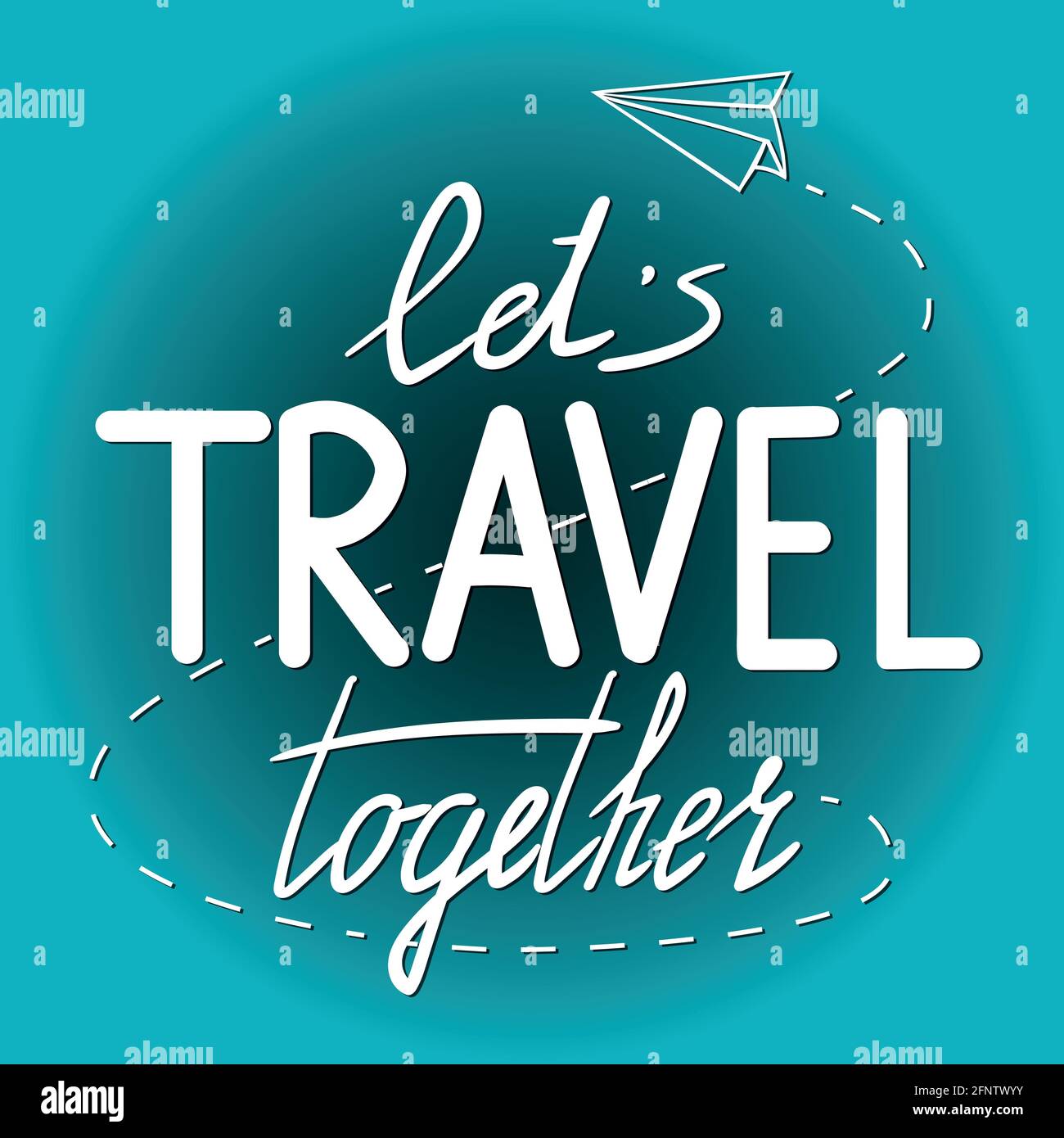 Hand drawn lettering quote Stock Vector Images - Alamy