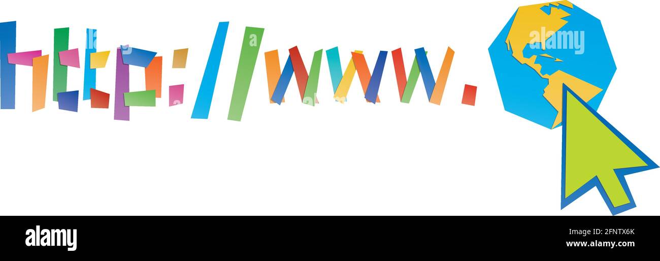 Vector illustration, www internet protocol Stock Vector Image & Art - Alamy