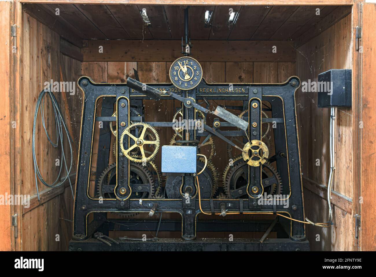Tower clockwork hi-res stock photography and images - Alamy
